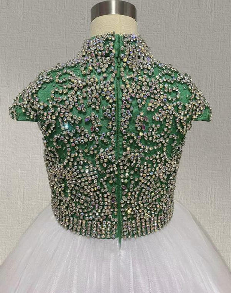 Junior Miss Cap Sleeve Sparkly Pageant Dresses - Best Value ...